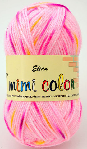 Pletací příze Elian Mimi Color 285 - růžová