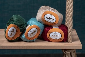 Knitting yarn Nako for knitting and crocheting on Elian.eu