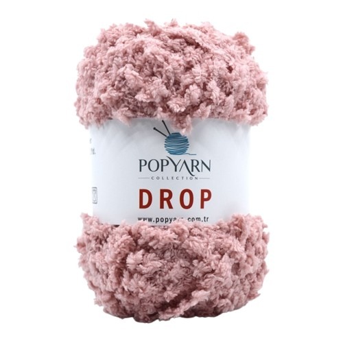 Drop B14 - pink, 100g 55m for knitting and crocheting.
