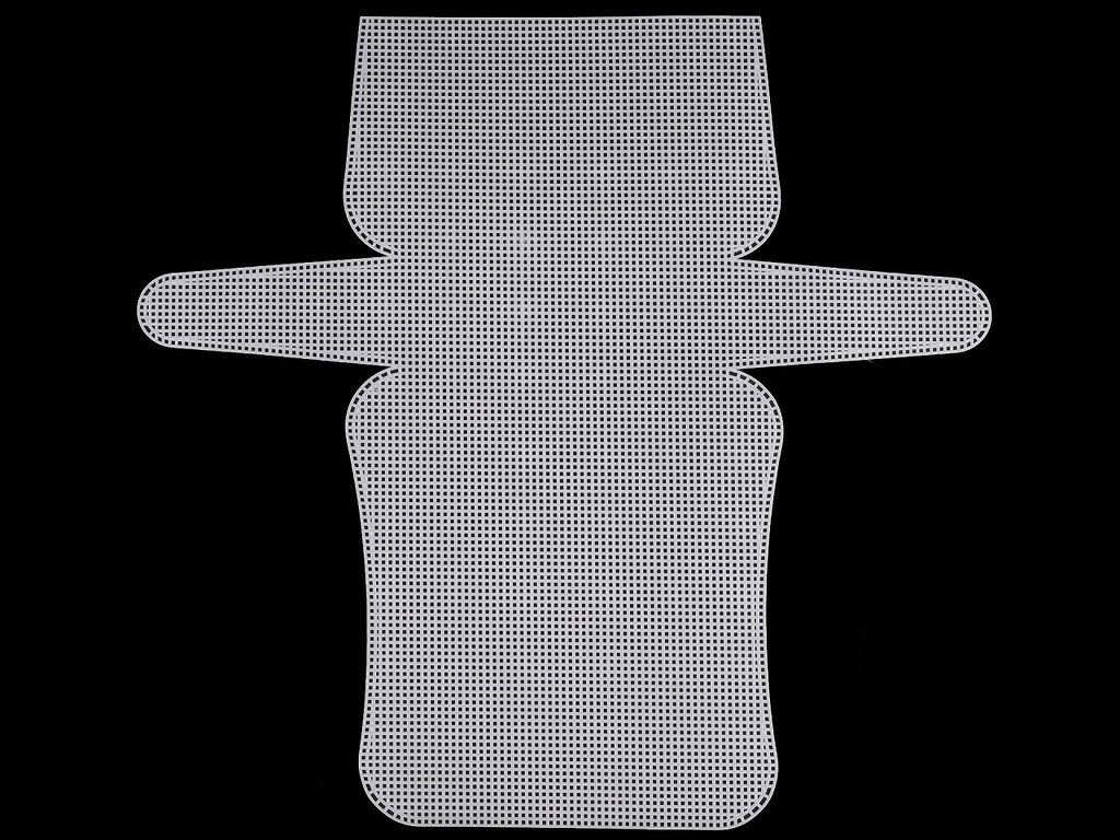 Plastic canvas / grid for handbag - white